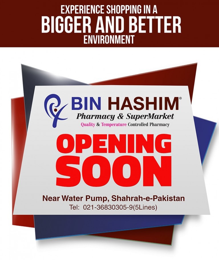 New Branch Opening Soon – BIN HASHIM PHARMACY & SUPERMARKET